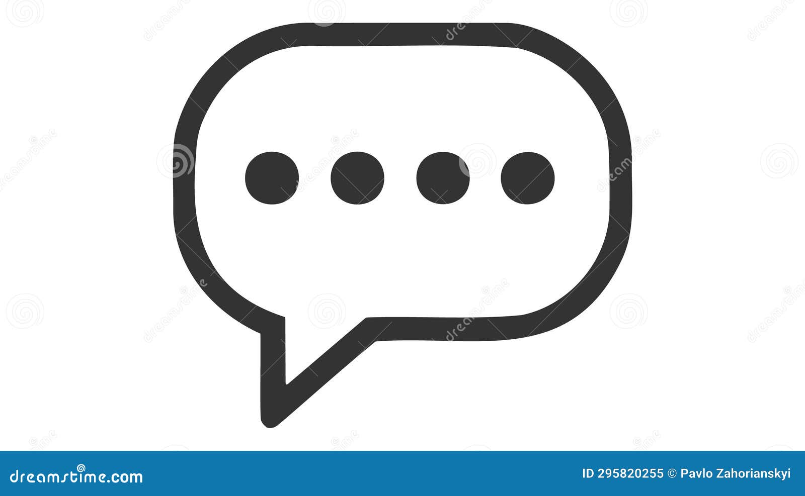 Chat Icon Symbol Vector Illustration Stock Vector - Illustration of ...