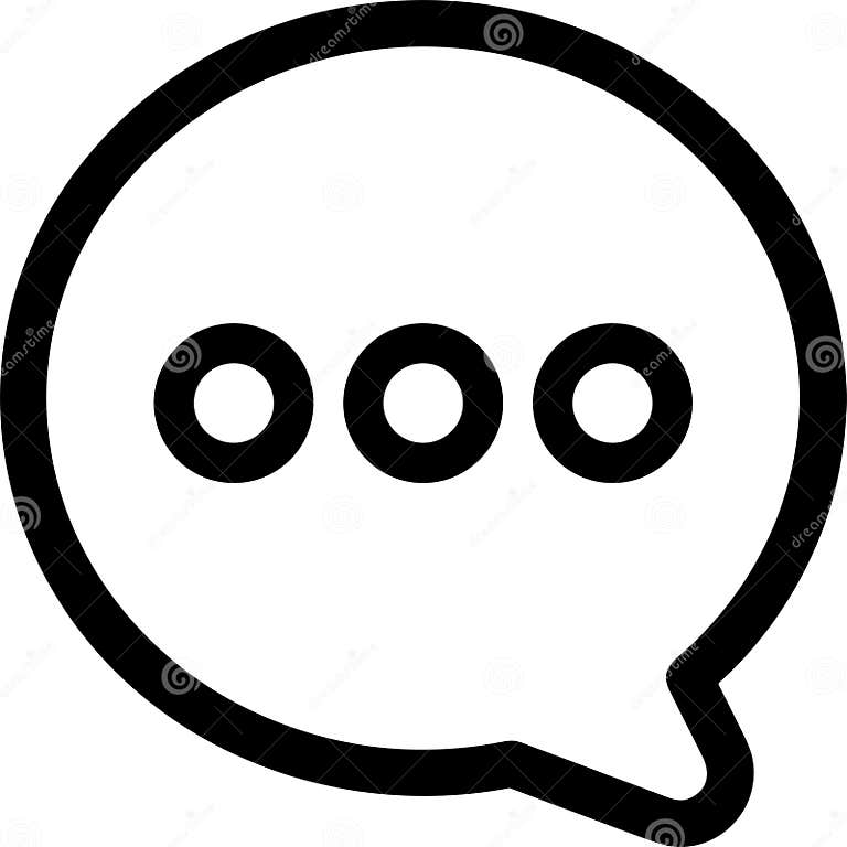 Chat Icon Symbol Vector Image Stock Vector - Illustration of chatting ...