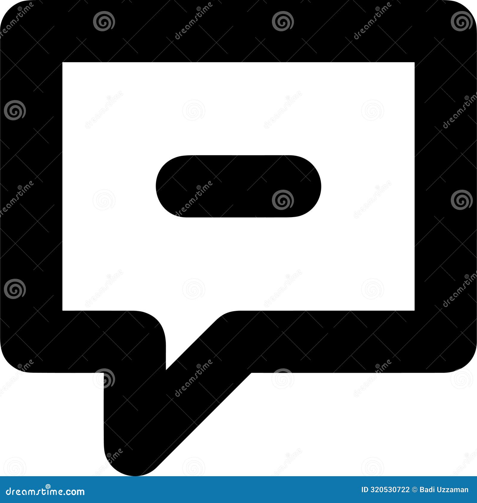 Chat Icon Symbol Vector Image Stock Vector - Illustration of line ...