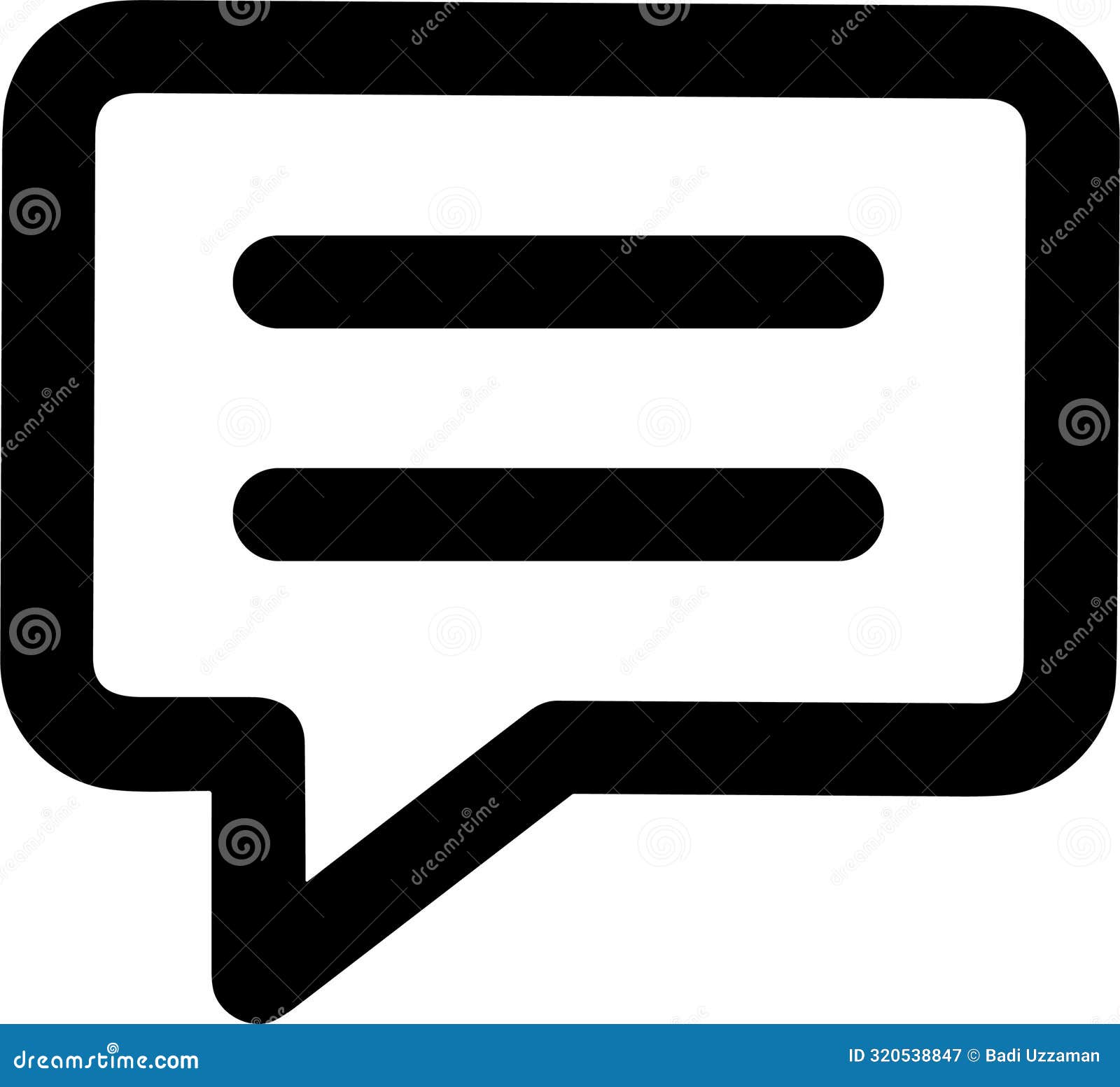 Chat Icon Symbol Vector Image Stock Vector - Illustration of icon ...