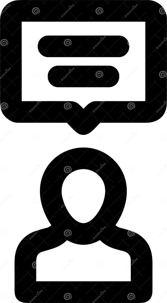 Chat Icon Symbol Vector Image Stock Vector - Illustration of ...