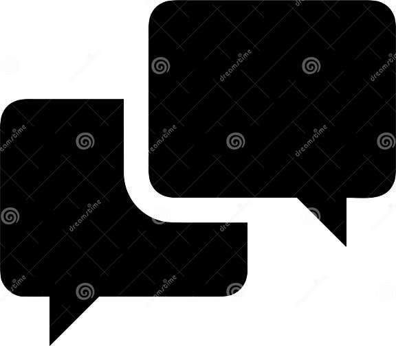 Chat Icon Symbol Vector Image Stock Vector - Illustration of symbol ...