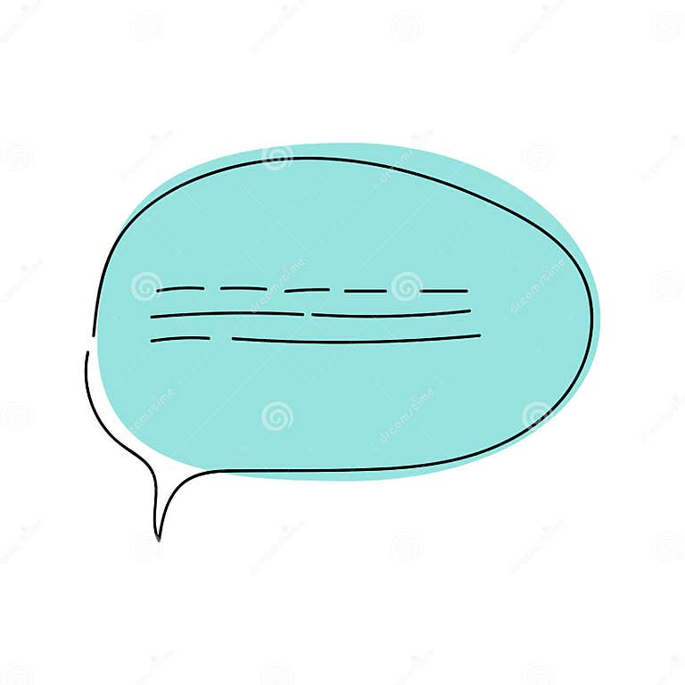 Chat icon. Dialog text stock vector. Illustration of bubble - 108049514