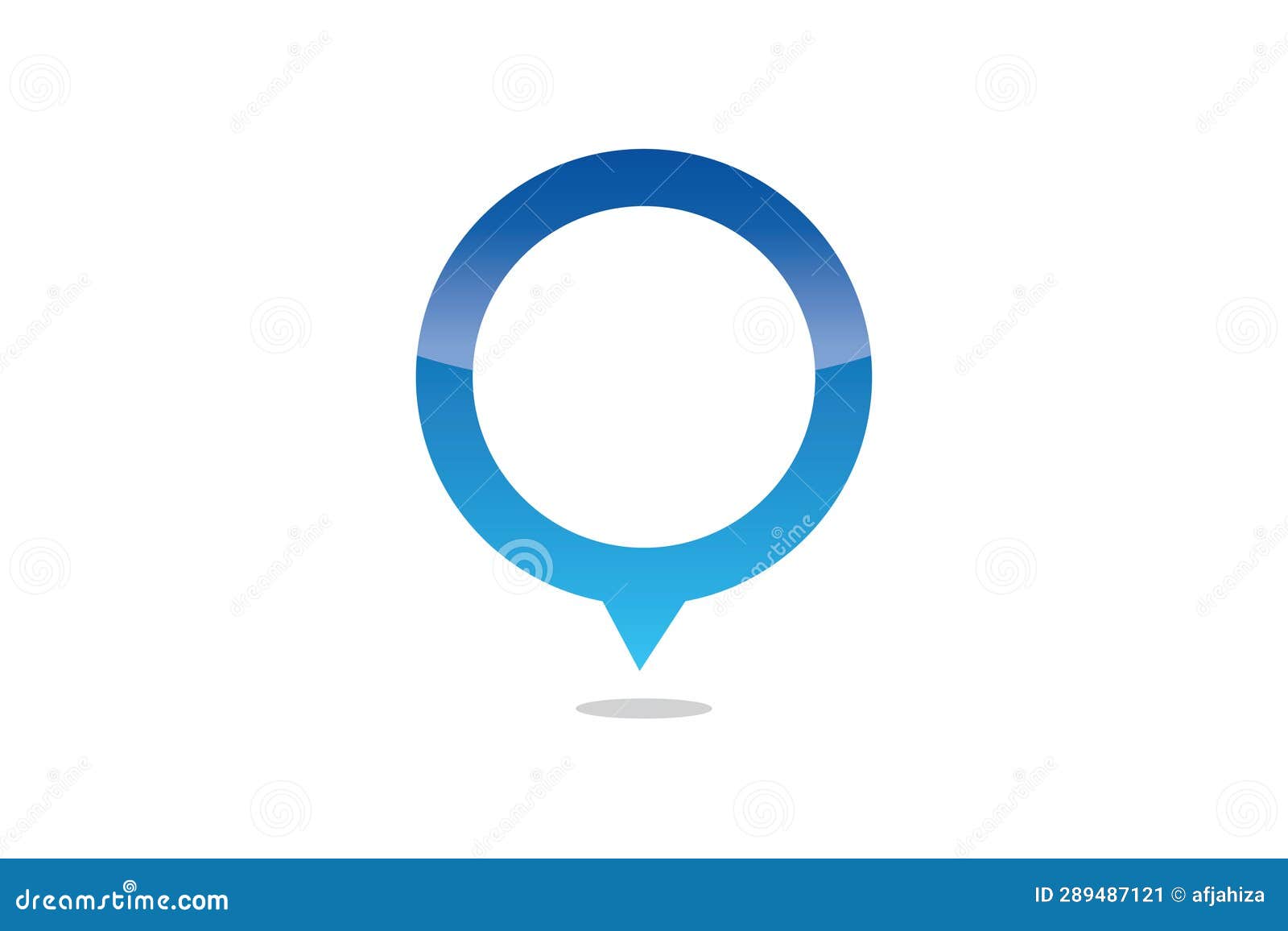 Chat Logo Circle Template Point Stock Illustration - Illustration of ...