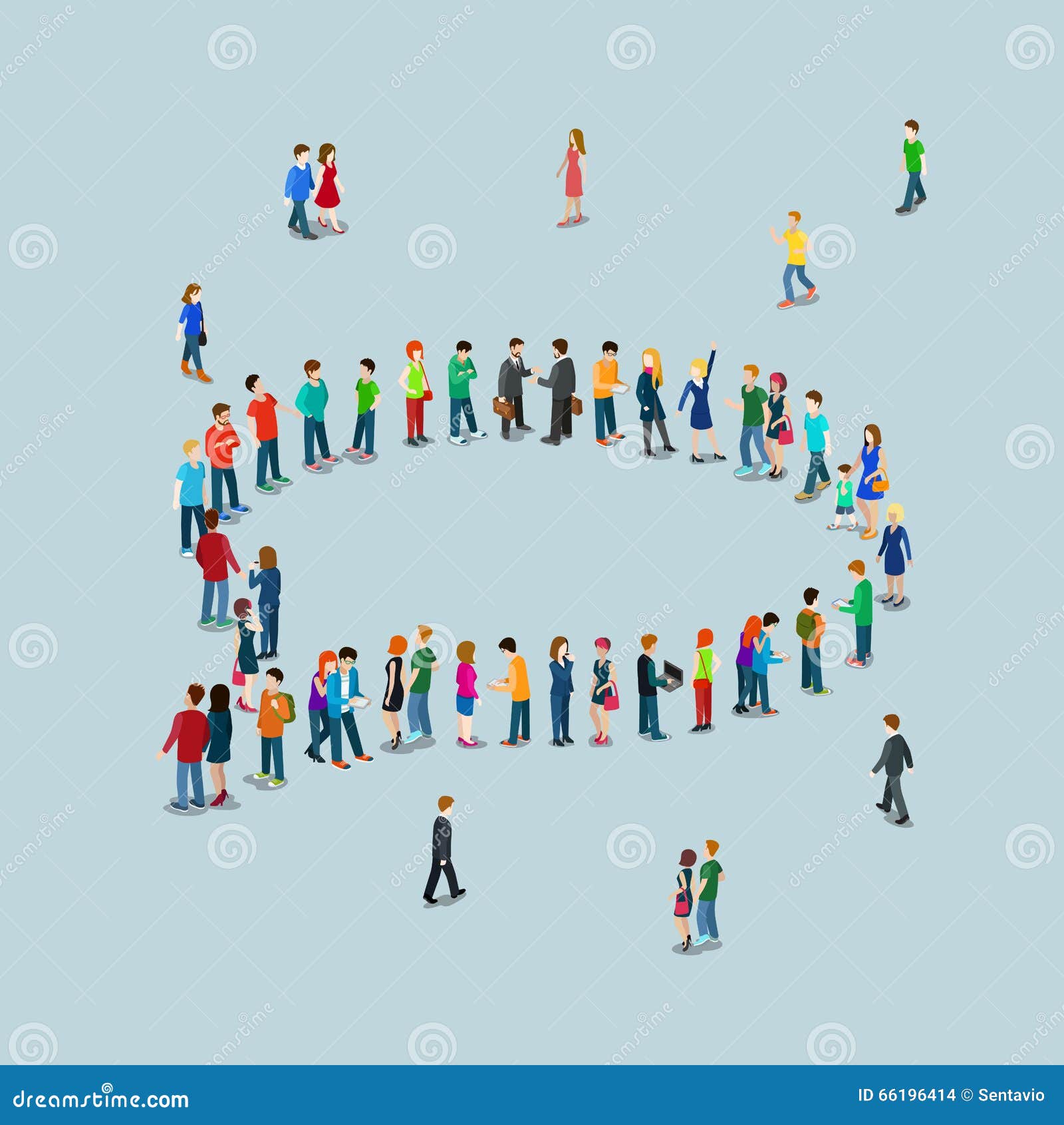 Illustration Of Crowded Metro, Subway Cart In Rush Hour Royalty-Free ...