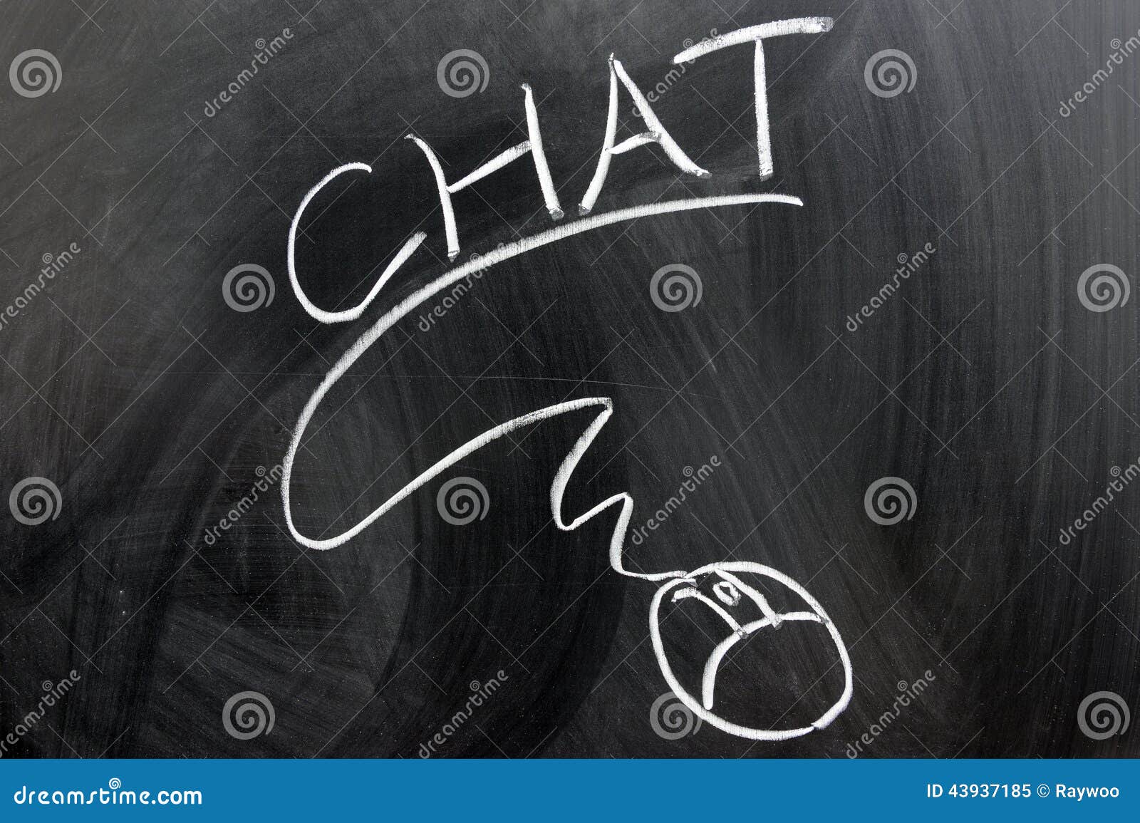 Chat and mouse stock image. Image of black, social, conversation - 43937185