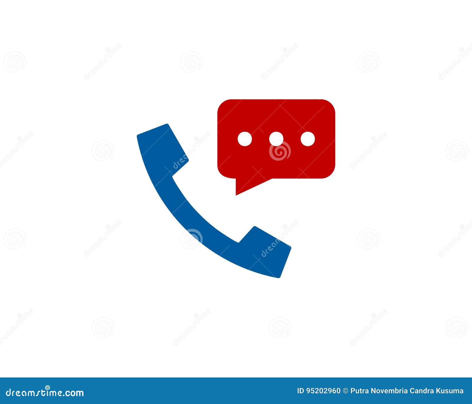 Chat Talk Call Icon Logo Design Element Stock Vector - Illustration of ...