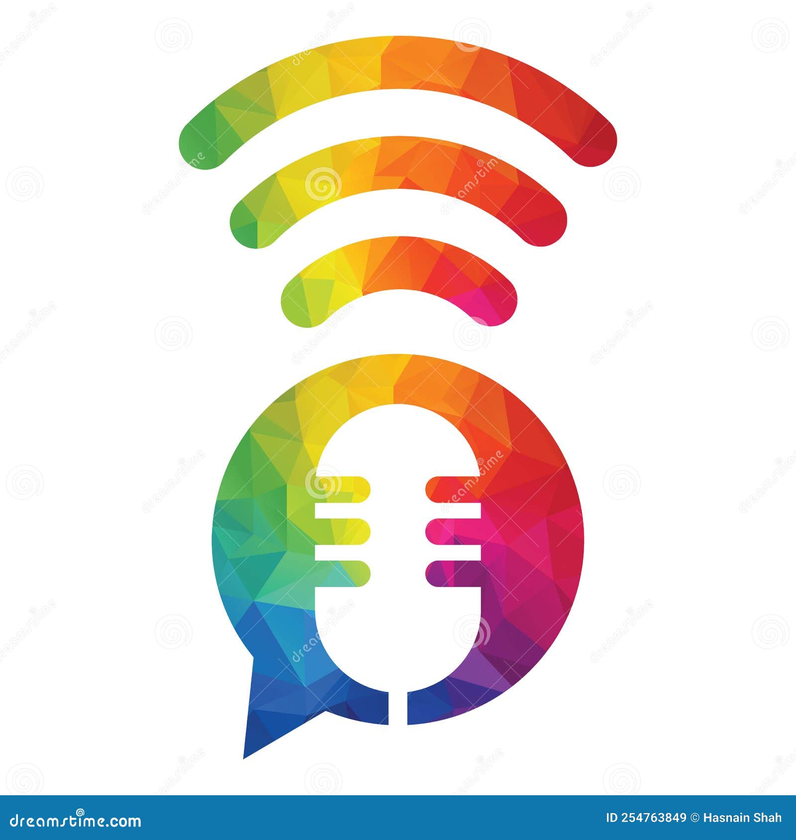 Chat Wifi Logo Design Vector Sign. Stock Vector - Illustration of ...