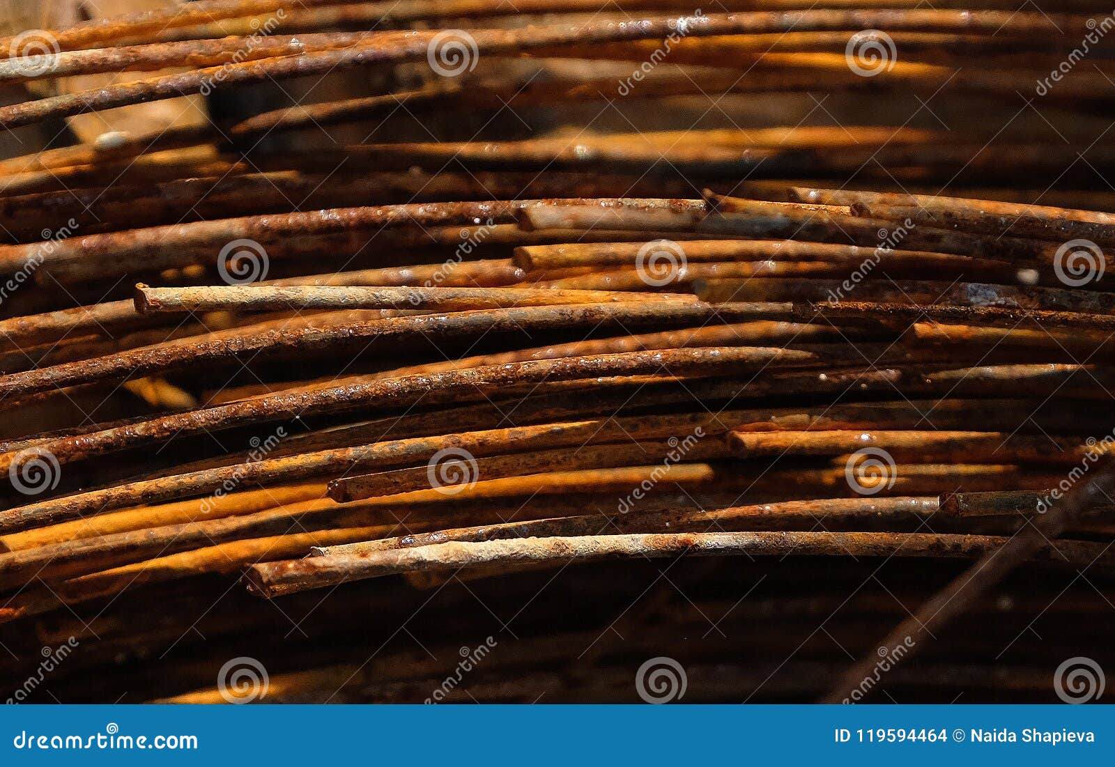 Chatarra ferrosa foto de archivo. Imagen de materiales - 119594464