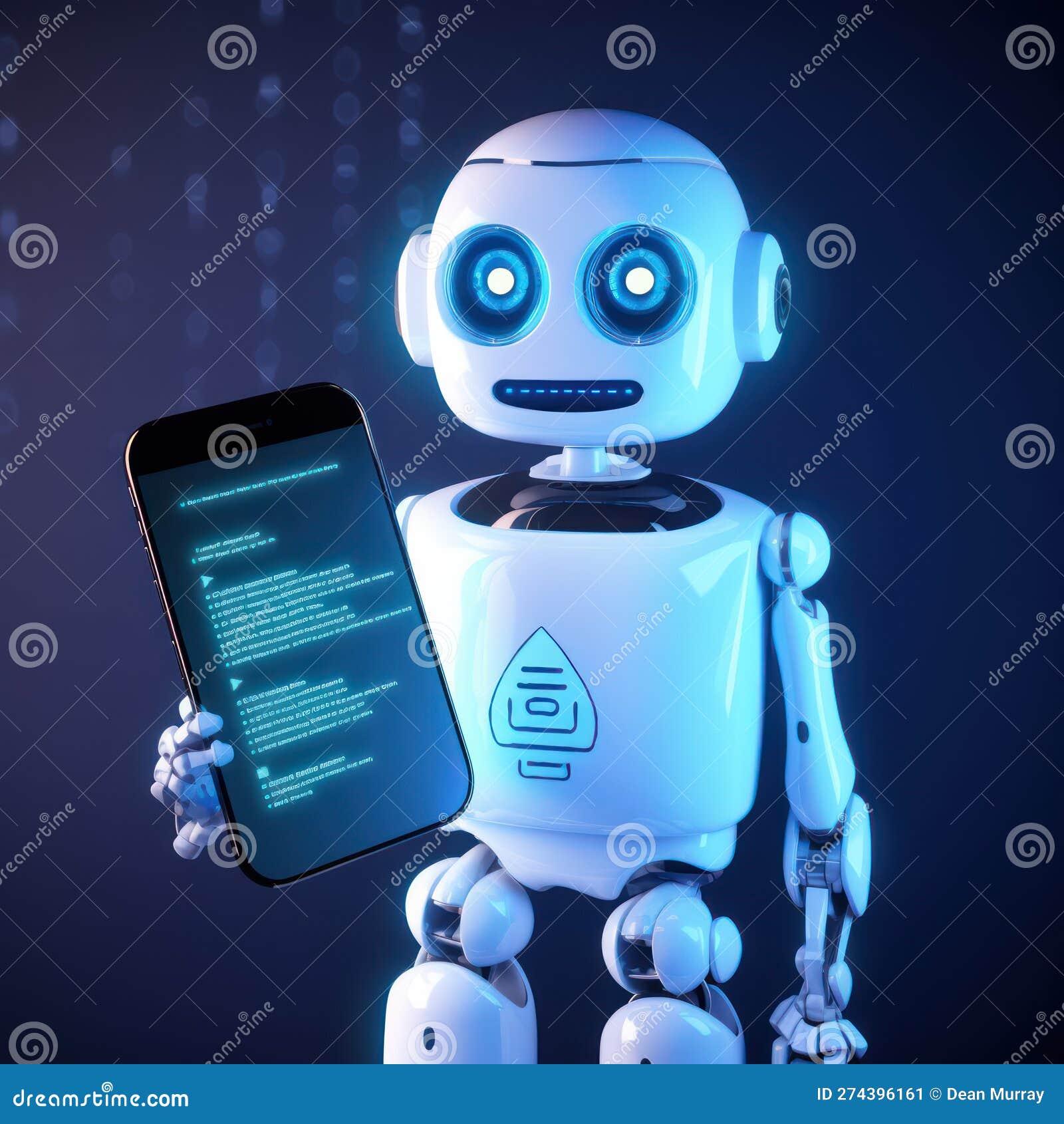 Chatbot Ai Artificial Intelligence Concept Stock Illustration ...