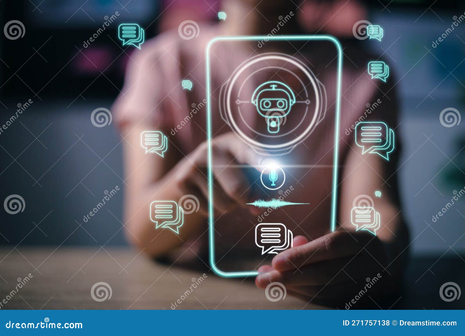 Chatbot Chat With Ai Artificial Intelligence Man Using Technology