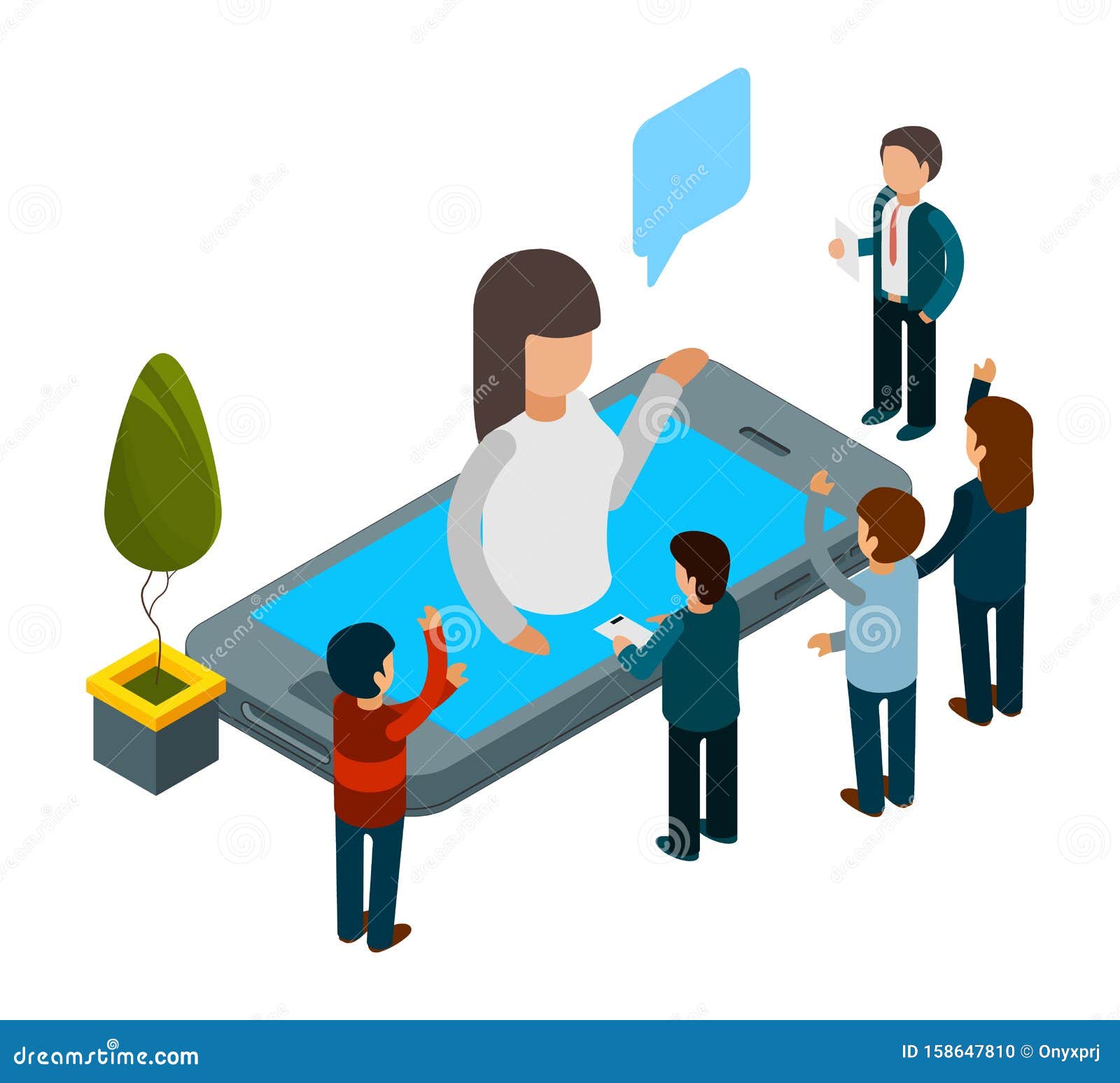 Chatbot Concept. Isometric Artificial Intelligence Stock Vector ... Chatbot Concept. Isometric Artificial Intelligence Stock Vector ...