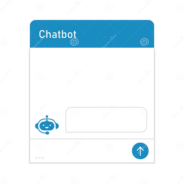 Chatbot and Dialogue Window. Mobile Helper, Contact Us Form, Chat with ...