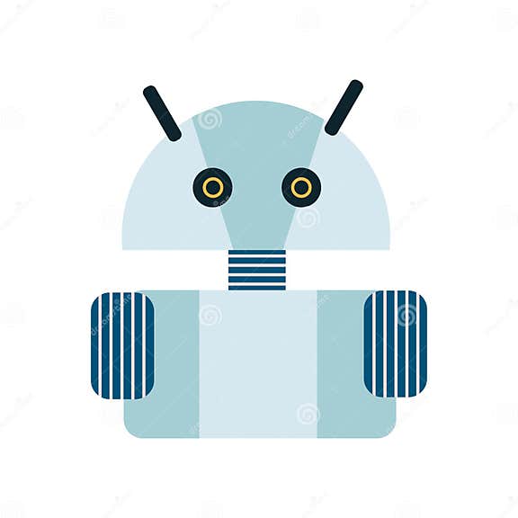 Chatbot and Digital Cyborg, AI Bot Character Android, Stock ...