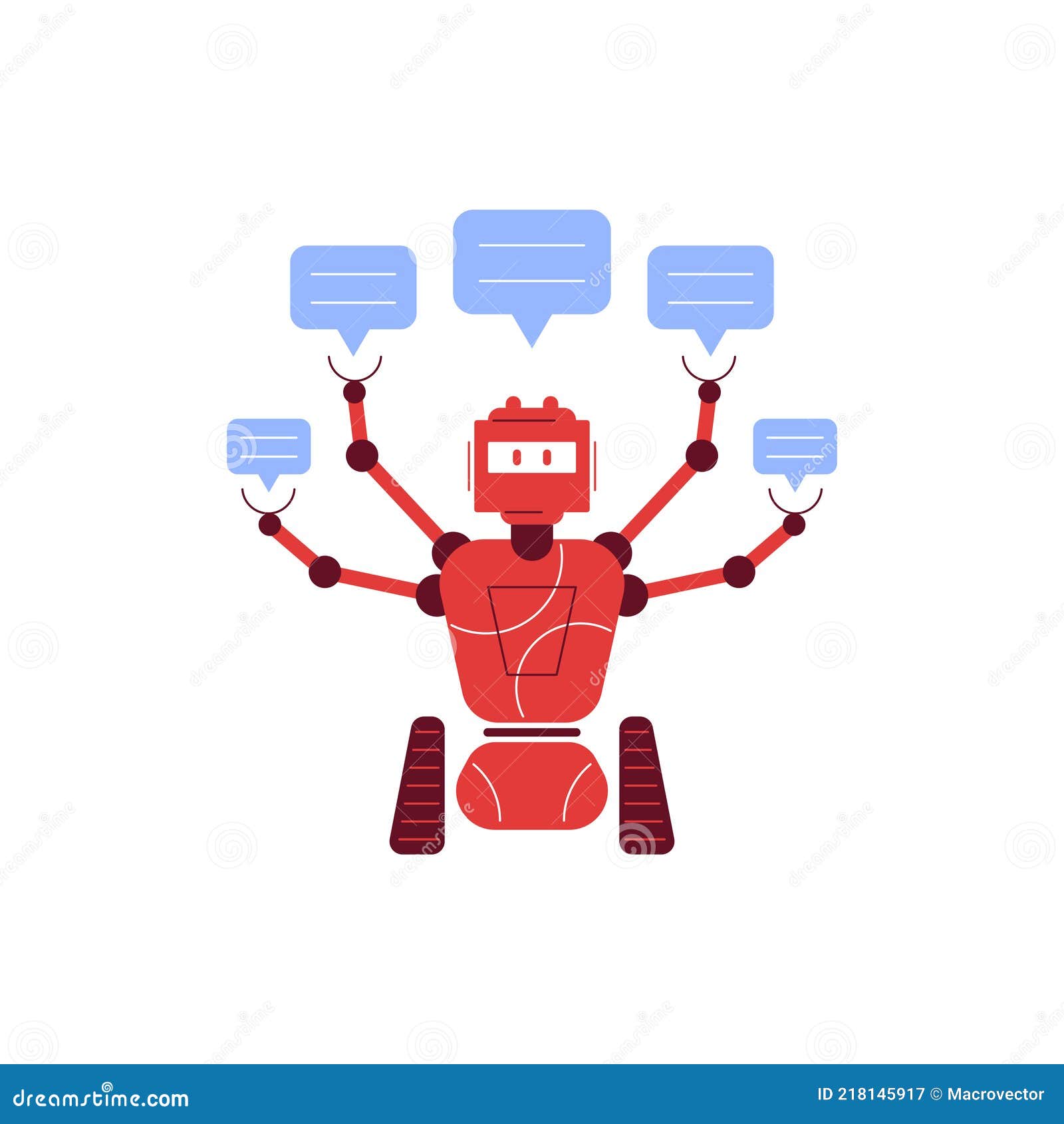 Chatbot Flat Concept stock vector. Illustration of design - 218145917 Chatbot Flat Concept stock vector. Illustration of design - 218145917