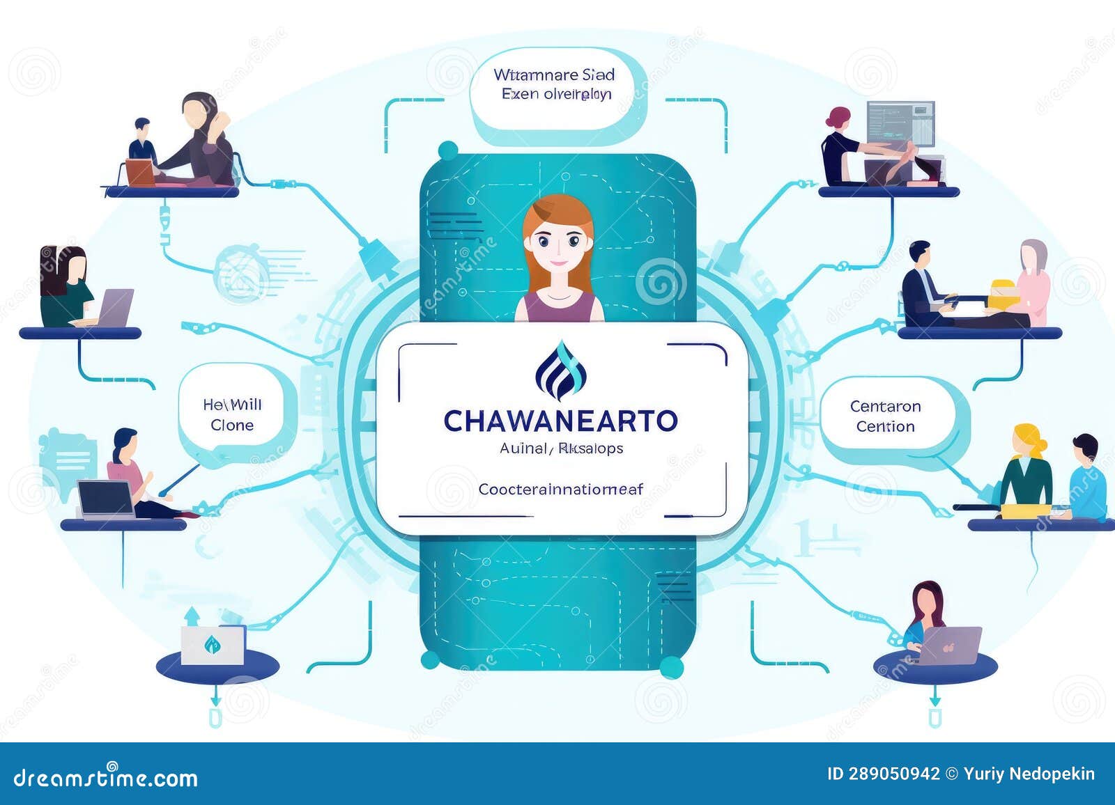 The Chatbot Helps the Student Find Information and Write an Essay Stock ...