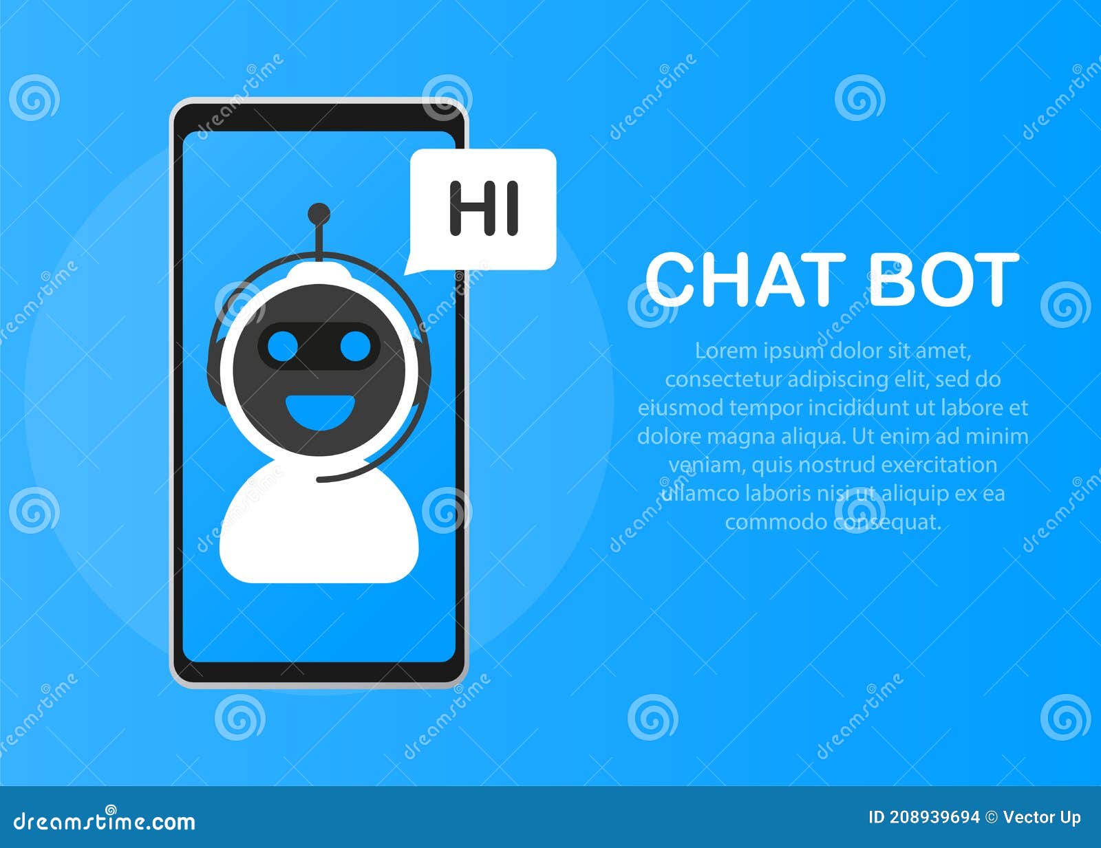 Chatbot Icon Concept, Chat Bot or Chatterbot. Robot Virtual Assistance ...