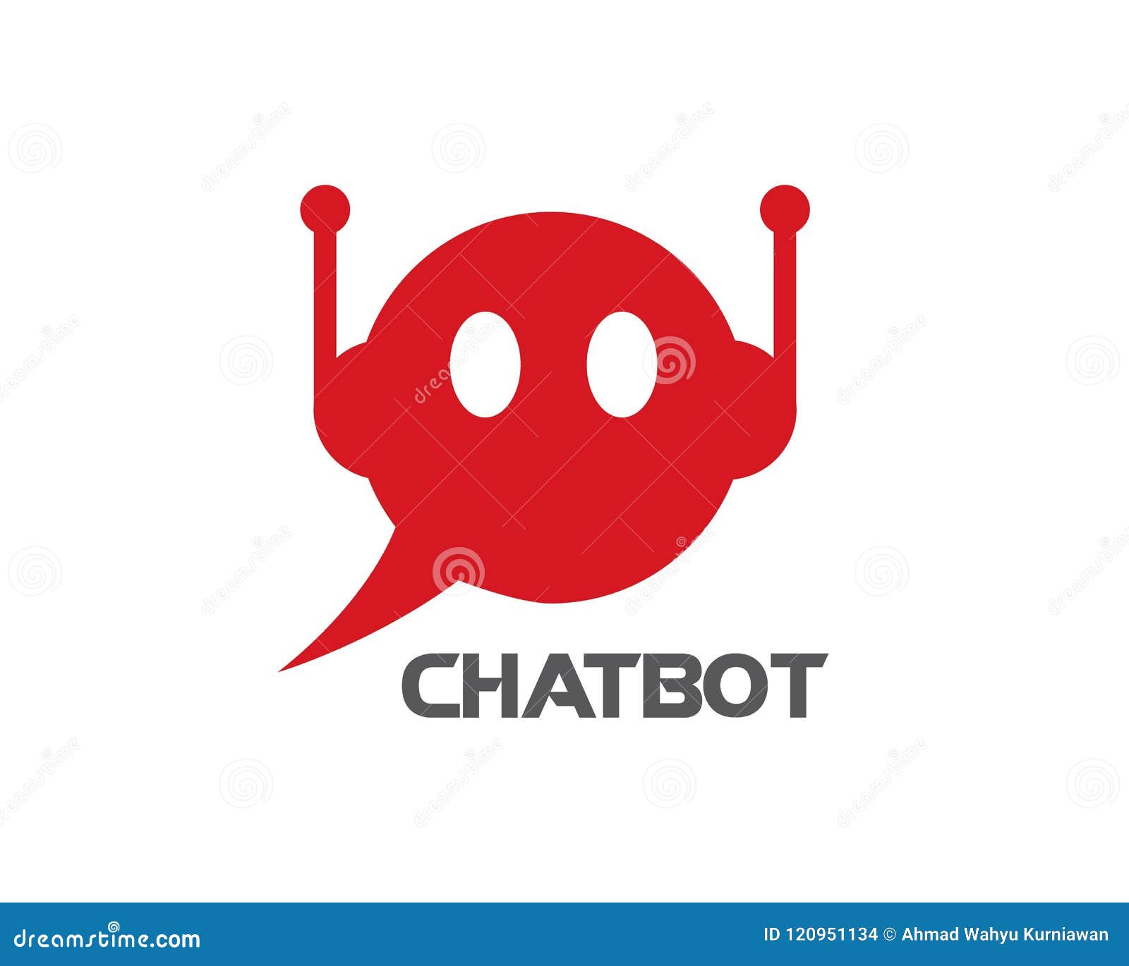 Chatbot logo vector stock vector. Illustration of machine - 120951134
