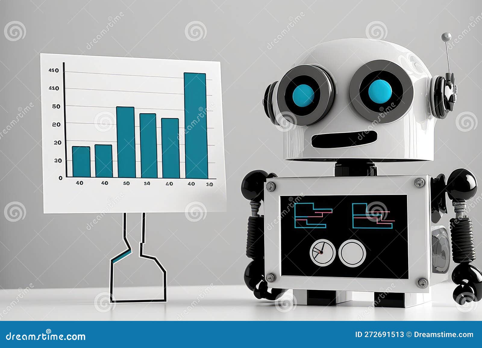Chatbot Robot Undergoing Cognitive Assessment, with Various Stimuli ...