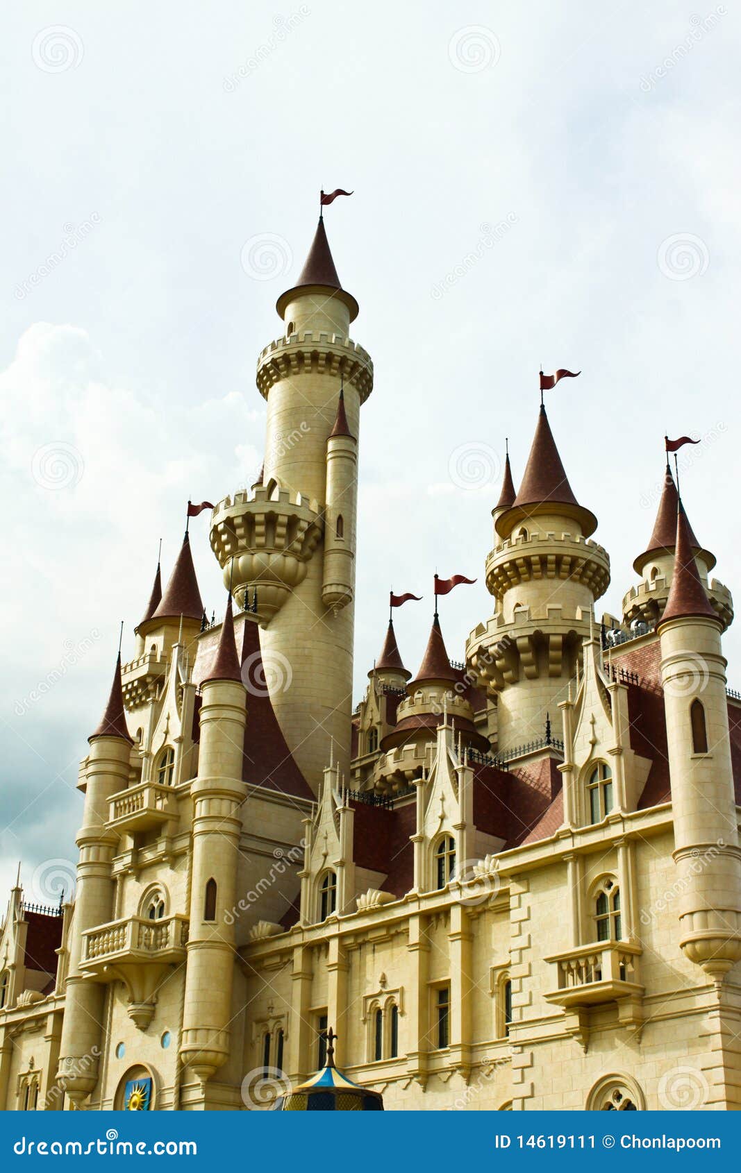 Chateau stock image. Image of french, famous, landmark - 14619111
