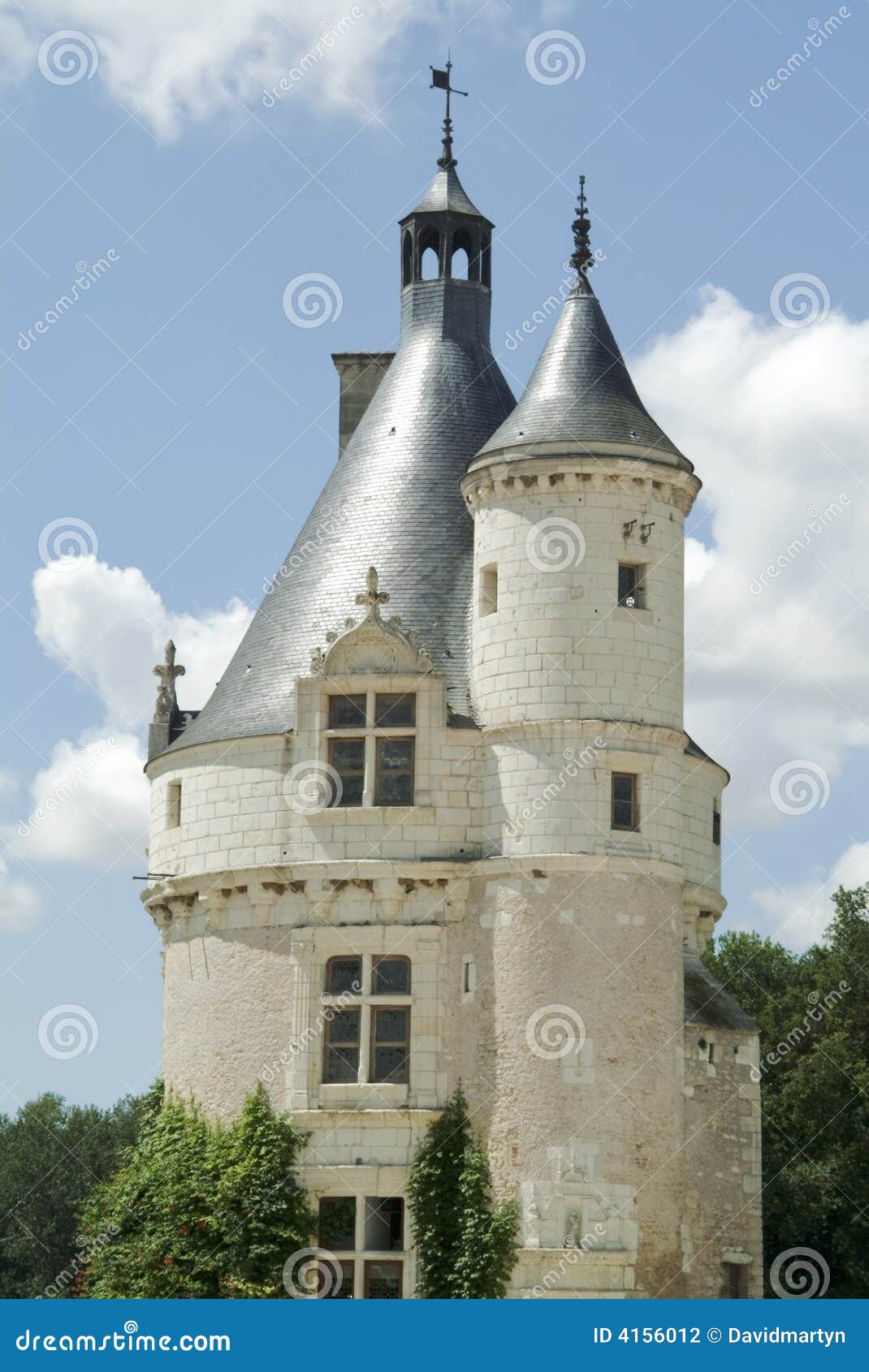 Chateau chenonceau stock photo. Image of estate, cher - 4156012