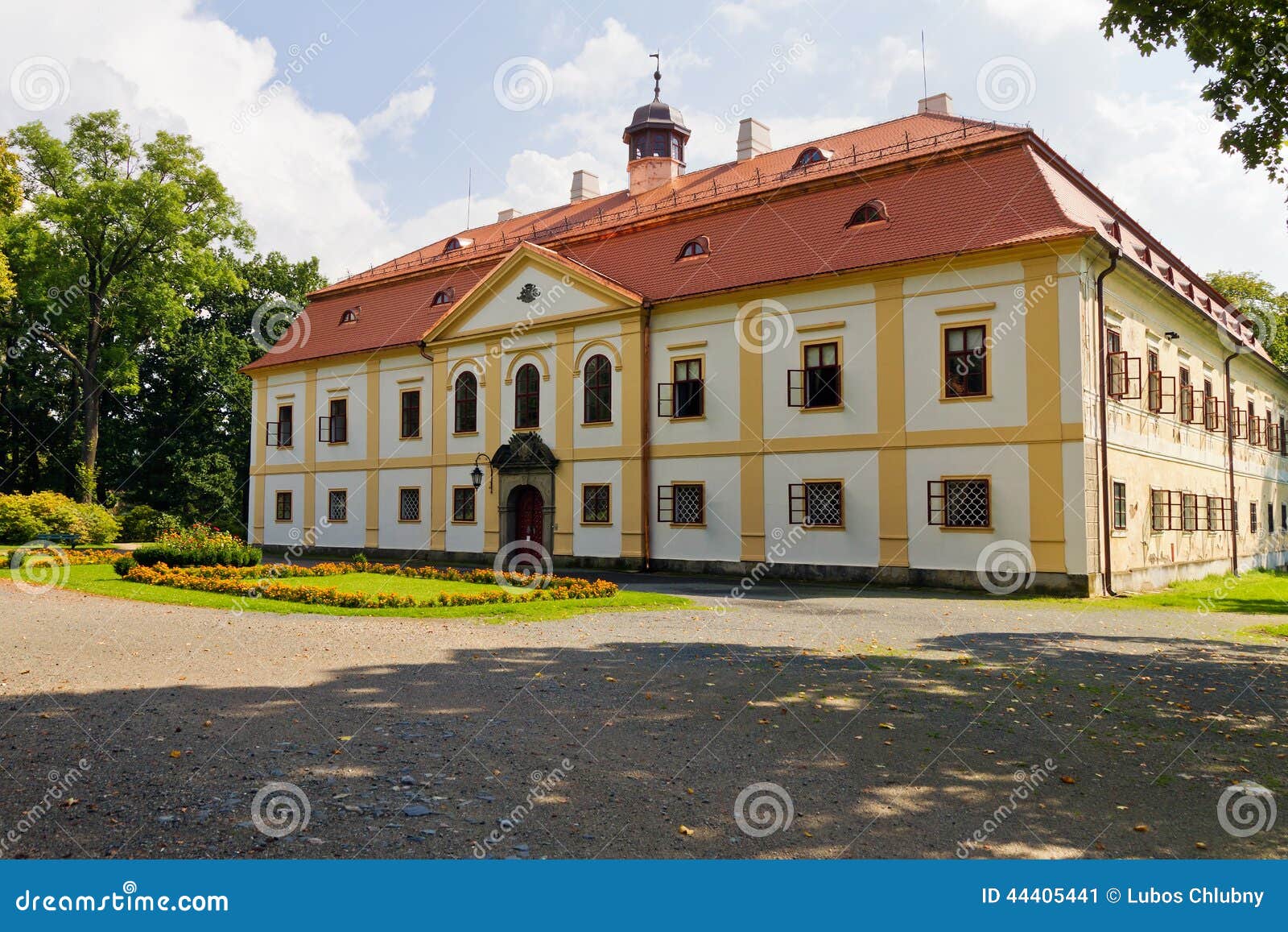 Chateau Chotebor, Czech Republic Stock Image - Image of gothic, europe ...