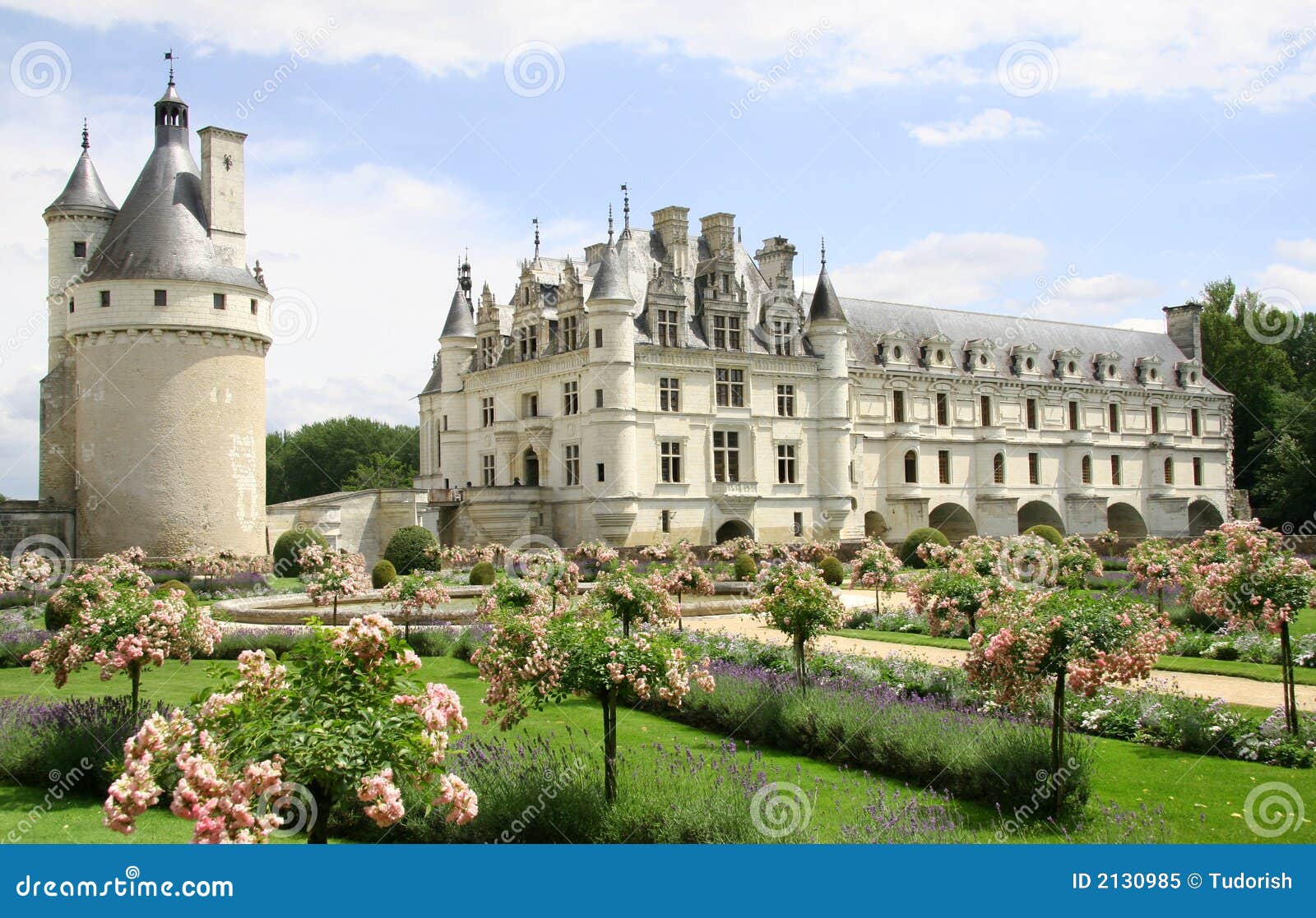 Chateau De Chenonceau Royalty Free Stock Photo - Image: 2130985
