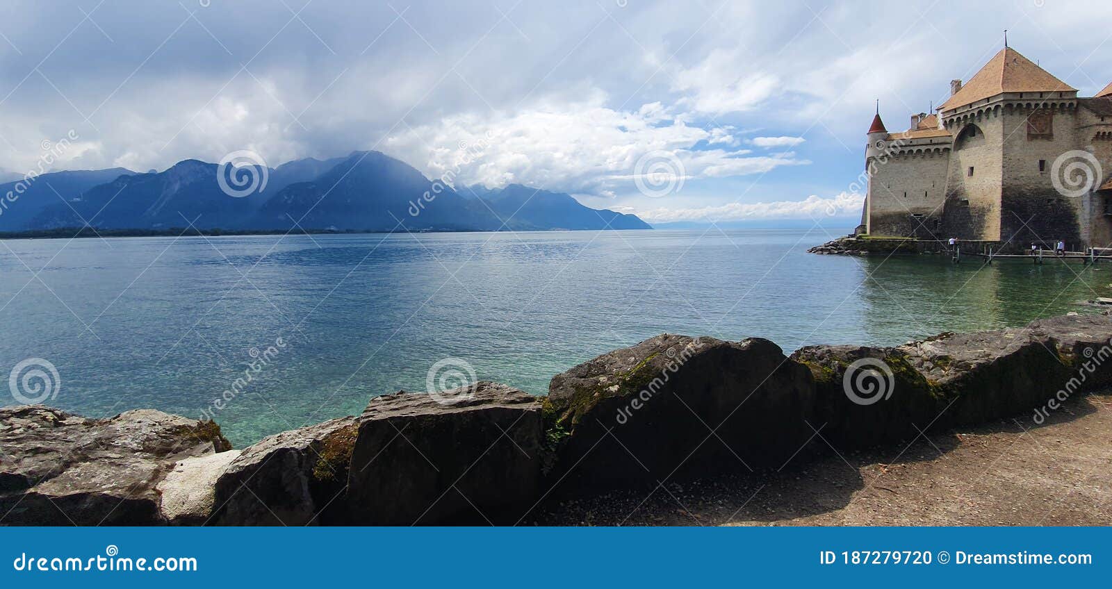 Chateau de Chillon editorial image. Image of chillon - 187279720