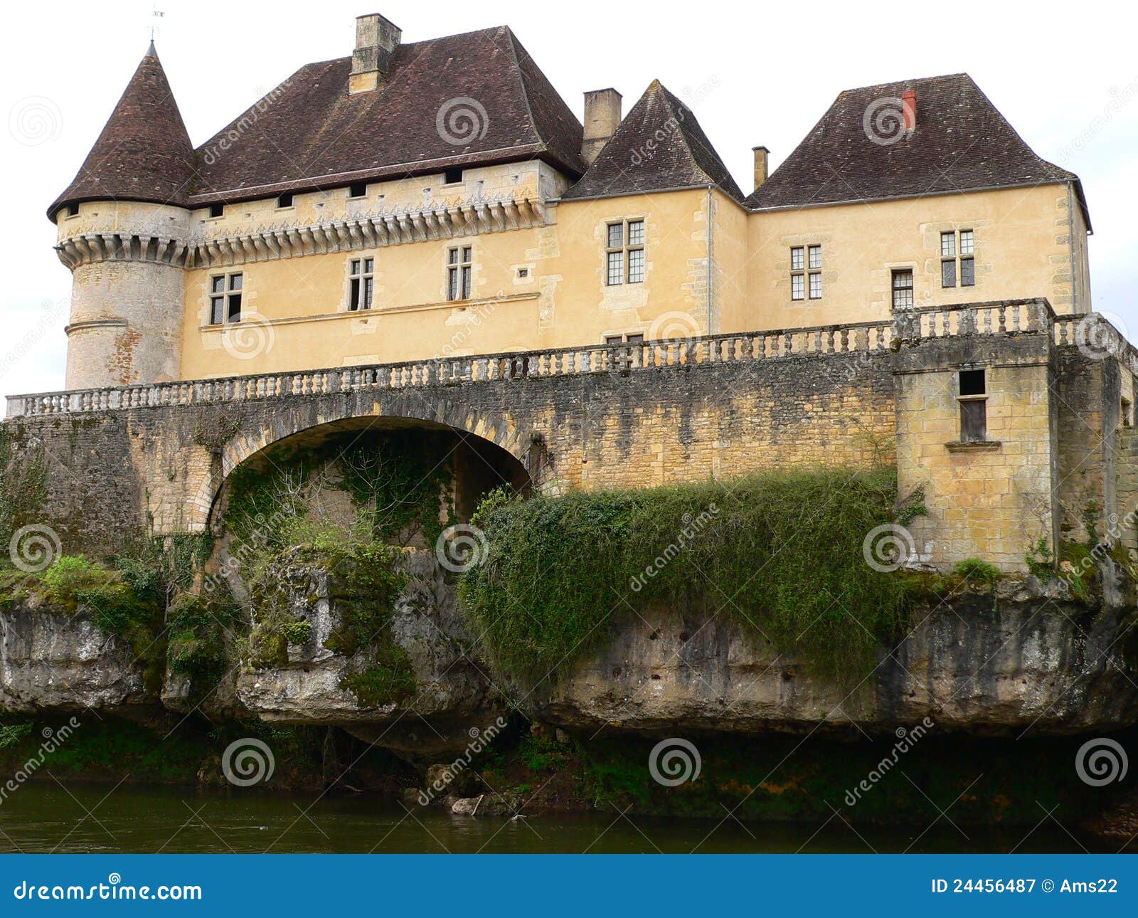 Chateau De Losse, Thonac ( France ) Stock Image - Image of vezere ...