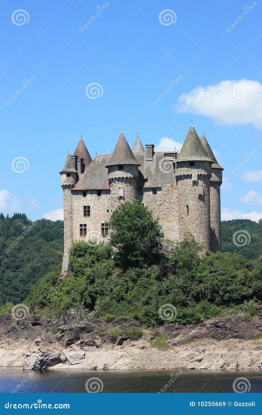 Chateau de Val editorial stock image. Image of listed - 10255669