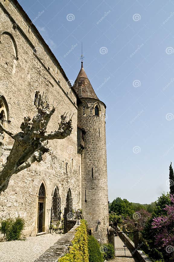Chateau Grandson stock photo. Image of plants, neuchatel - 5142214