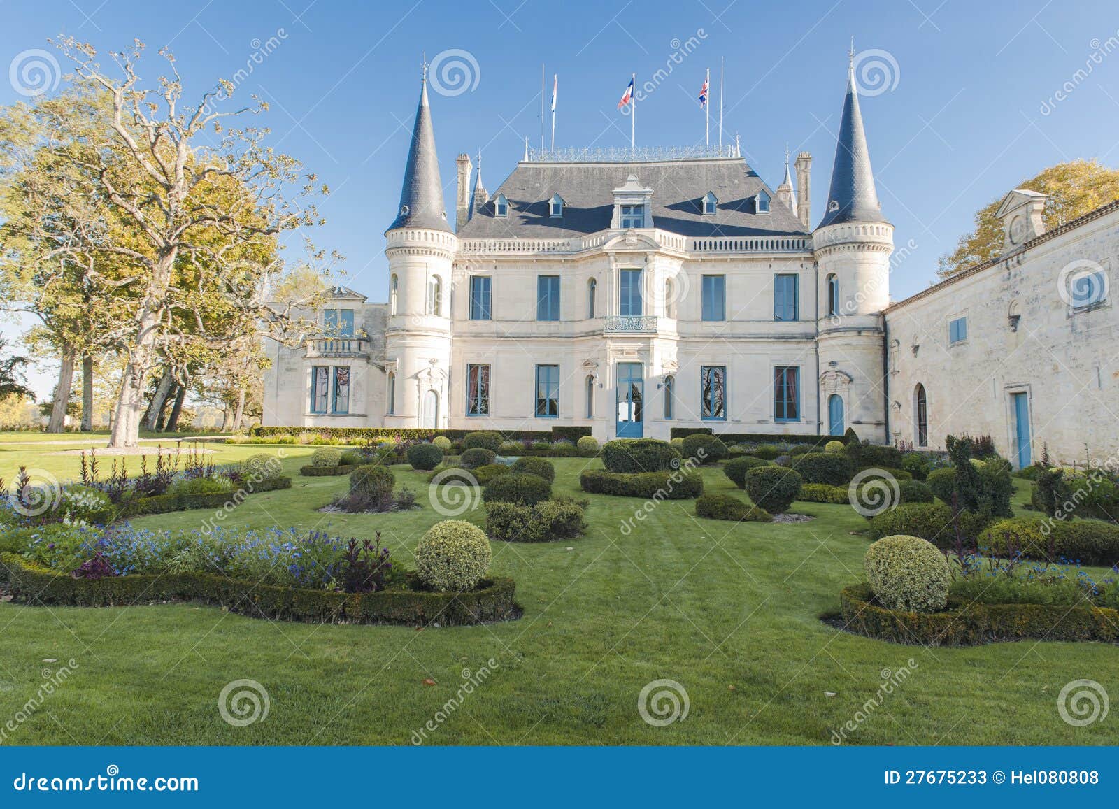 Chateau Palmer, Bordeaux stock image. Image of heritage - 27675233