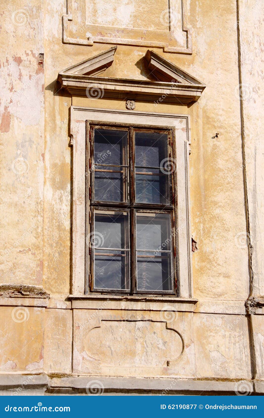 Chateau window stock image. Image of wooden, brick, architecture - 62190877