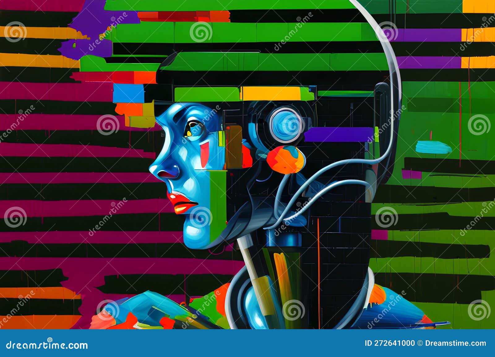 Pop Art, GPT 4, AI, Ai Robot, Ai Projects, Ai Illustration, Digital Art ...