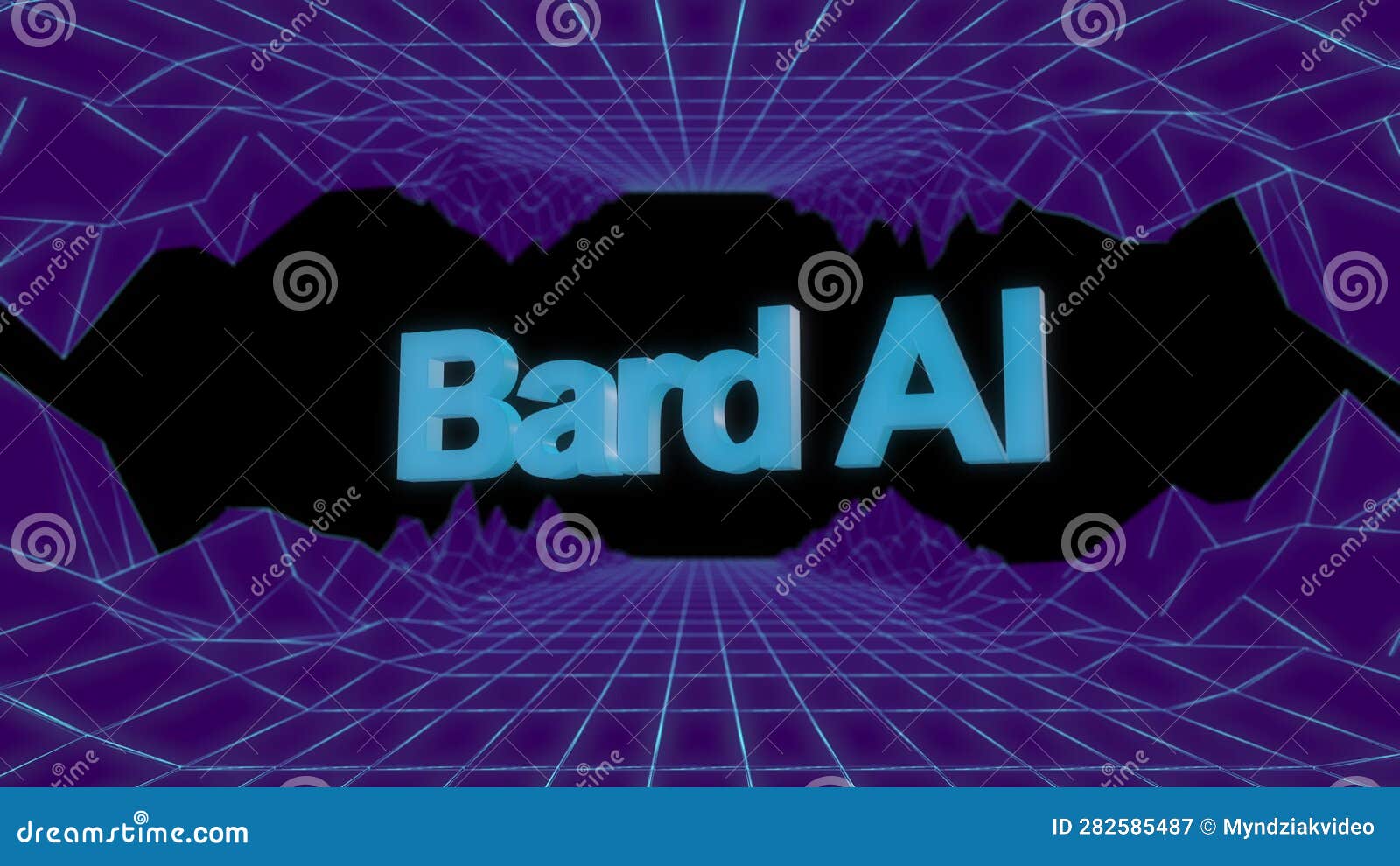 ChatGPT Bard Artificial Intelligence Ai Technology. Bard AI Concept. 3d ...