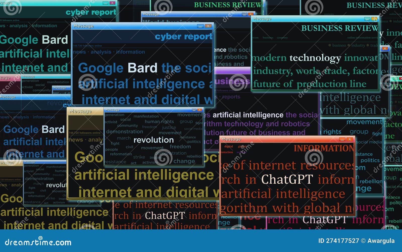 ChatGPT Bard Artificial Intelligence Ai Technology 3d Illustration ... ChatGPT Bard Artificial Intelligence Ai Technology 3d Illustration ...