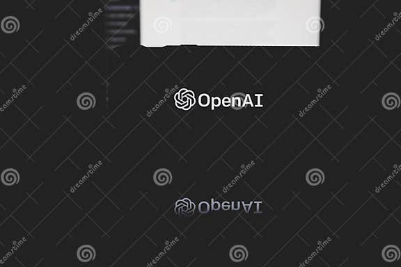ChatGPT OpenAI Artificial Intelligence Computer Program on PC Screen Editorial Photography ...
