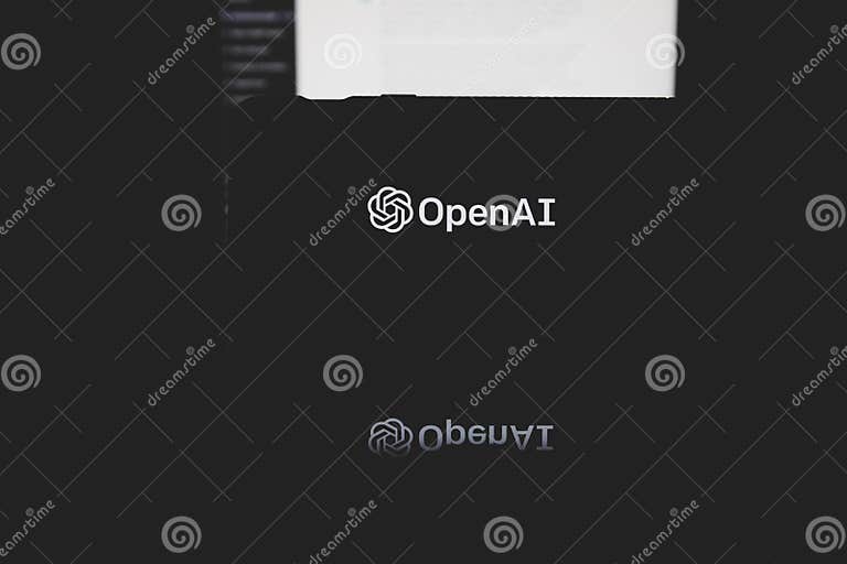 ChatGPT OpenAI Artificial Intelligence Computer Program on PC Screen Editorial Photography ...
