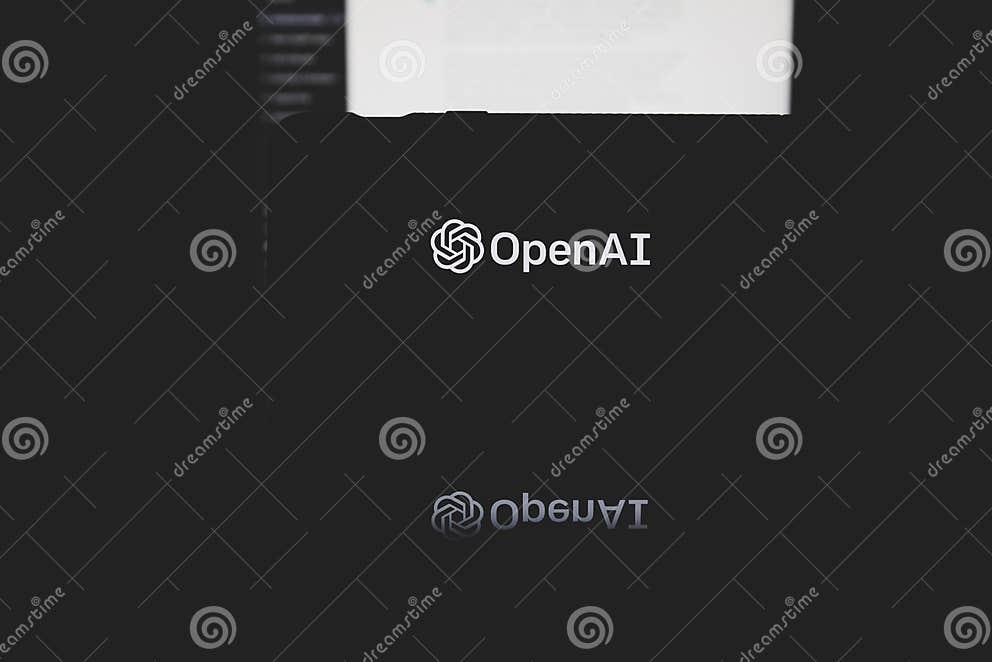 ChatGPT OpenAI Artificial Intelligence Computer Program on PC Screen Editorial Photography ...