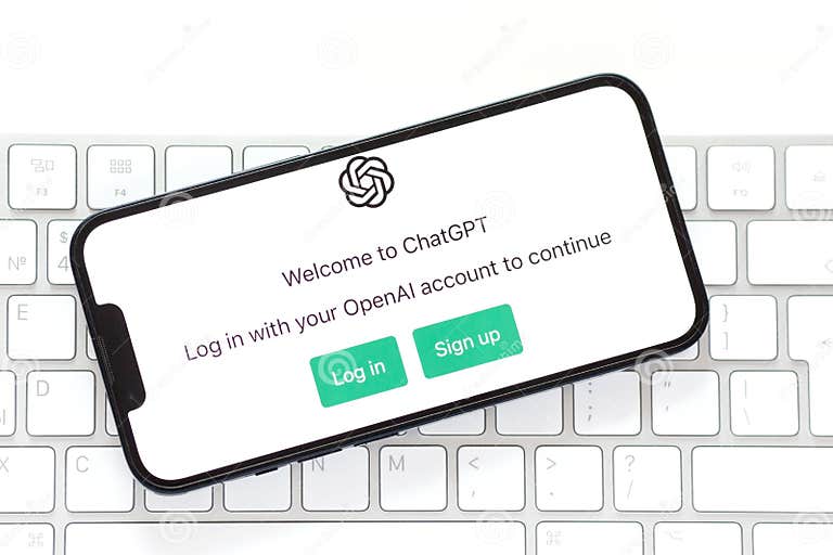 Chatgpt Openai.com, a Programmer Works with a Neural Network Editorial ...
