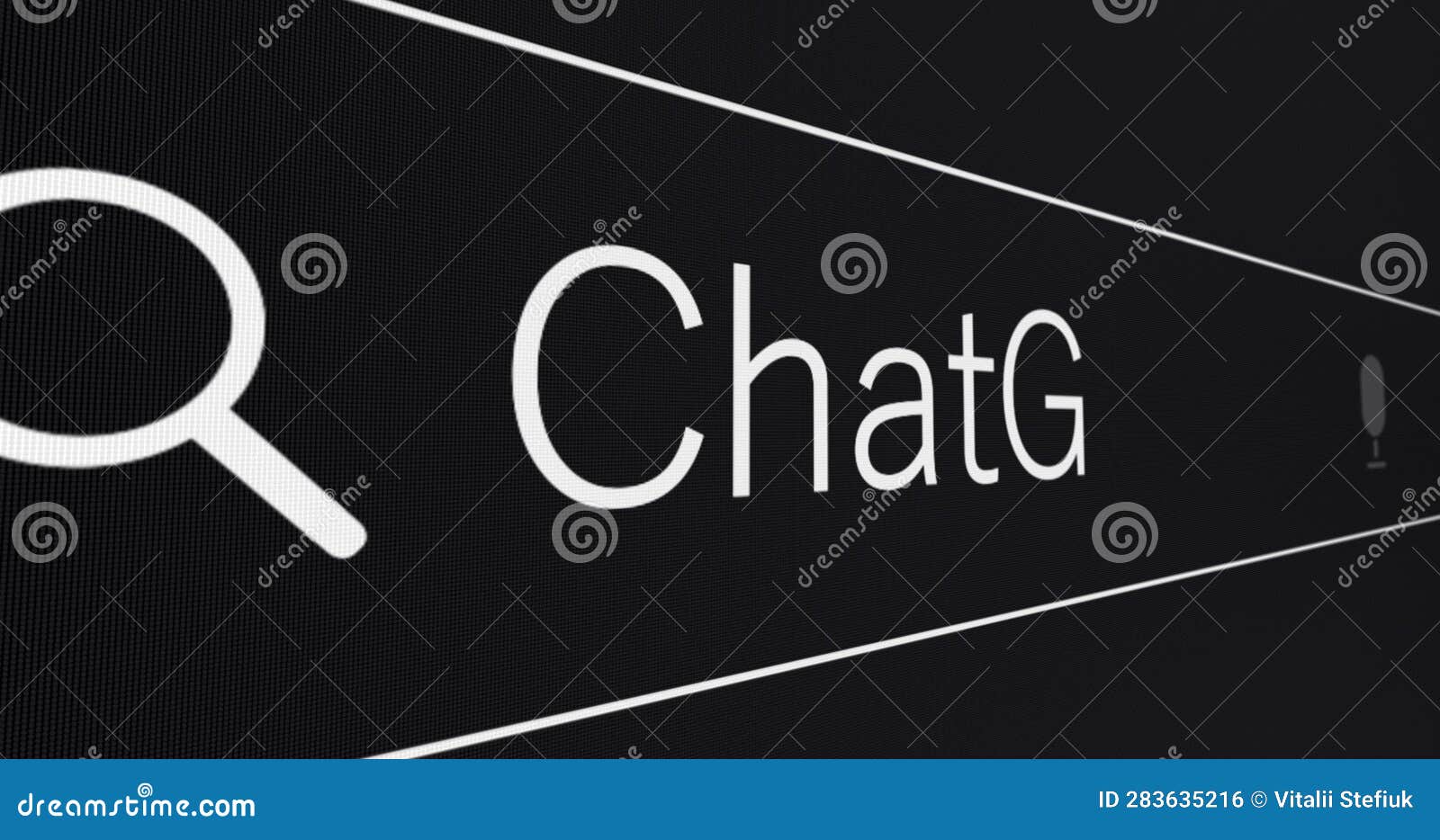 Chatgpt 5 search query stock footage. Video of service - 283635216