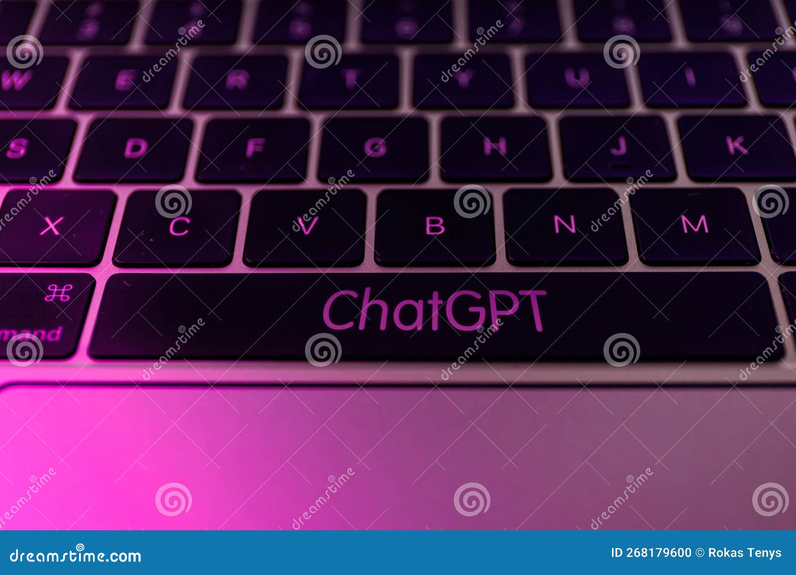 ChatGPT Text On PC Keyboard. ChatGPT Is A Chatbot Launched By OpenAI ...