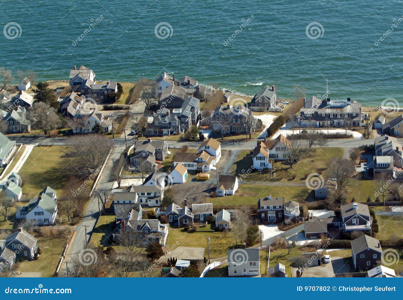 Chatham, Cape Cod Aerial Photo Stock Photo - Image of chatham, ocean ...