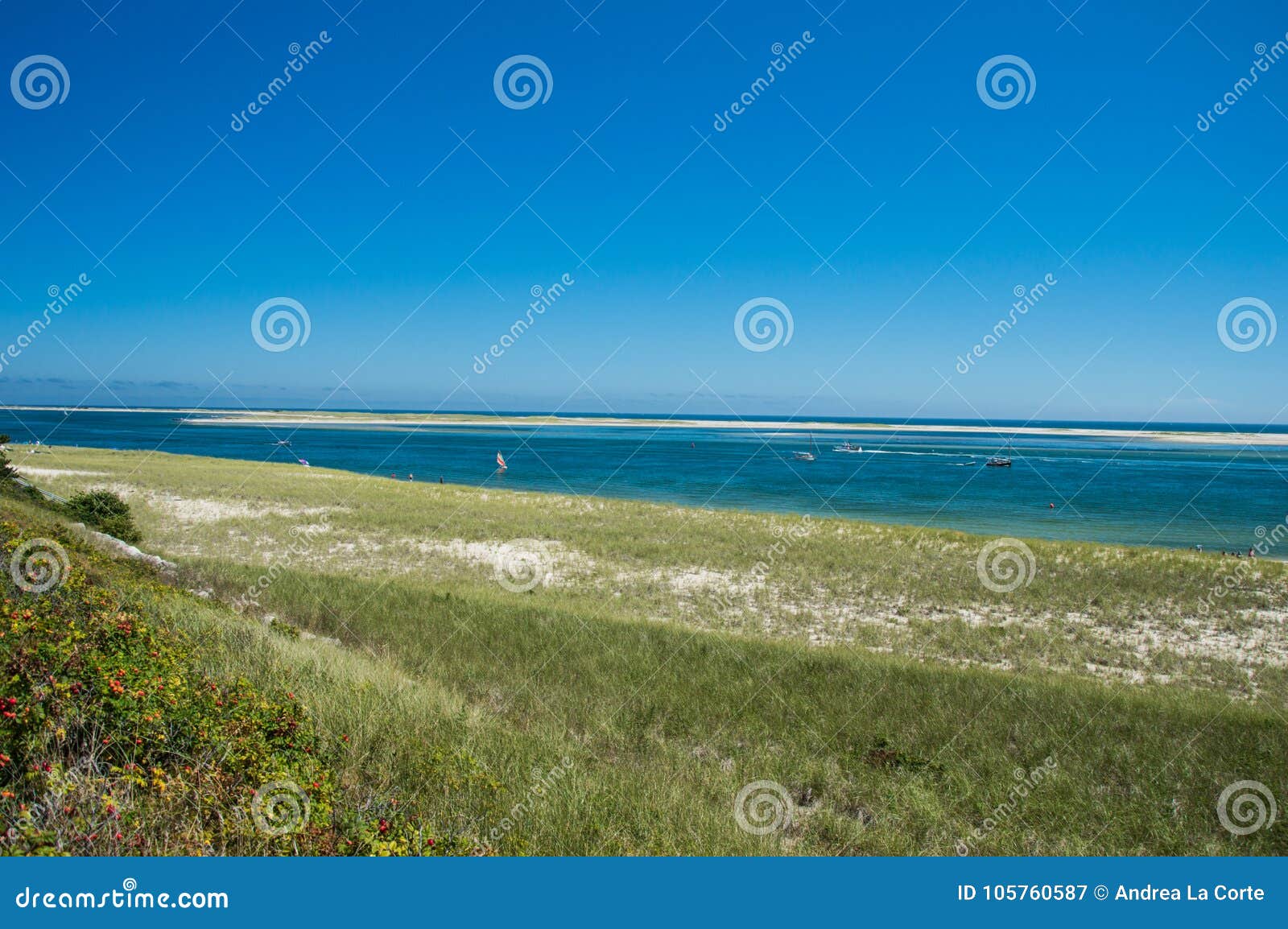Chatham Lighthouse Beach, MA, USA Stock Image - Image of cape, ocean ...