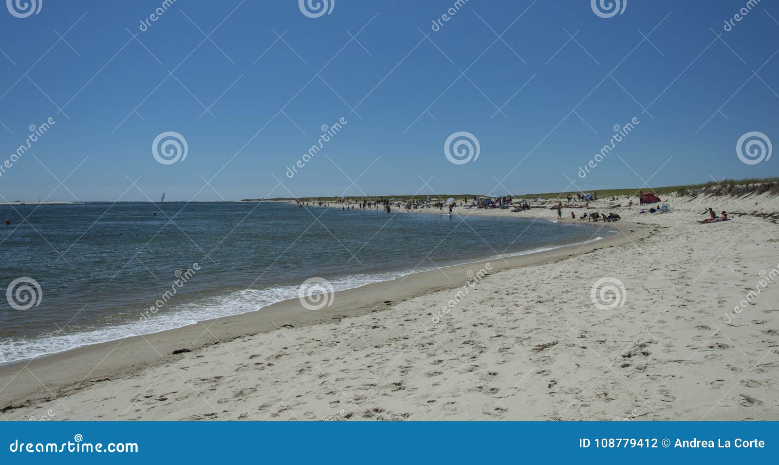 Chatham Lighthouse Beach, MA, USA Editorial Photography - Image of ...