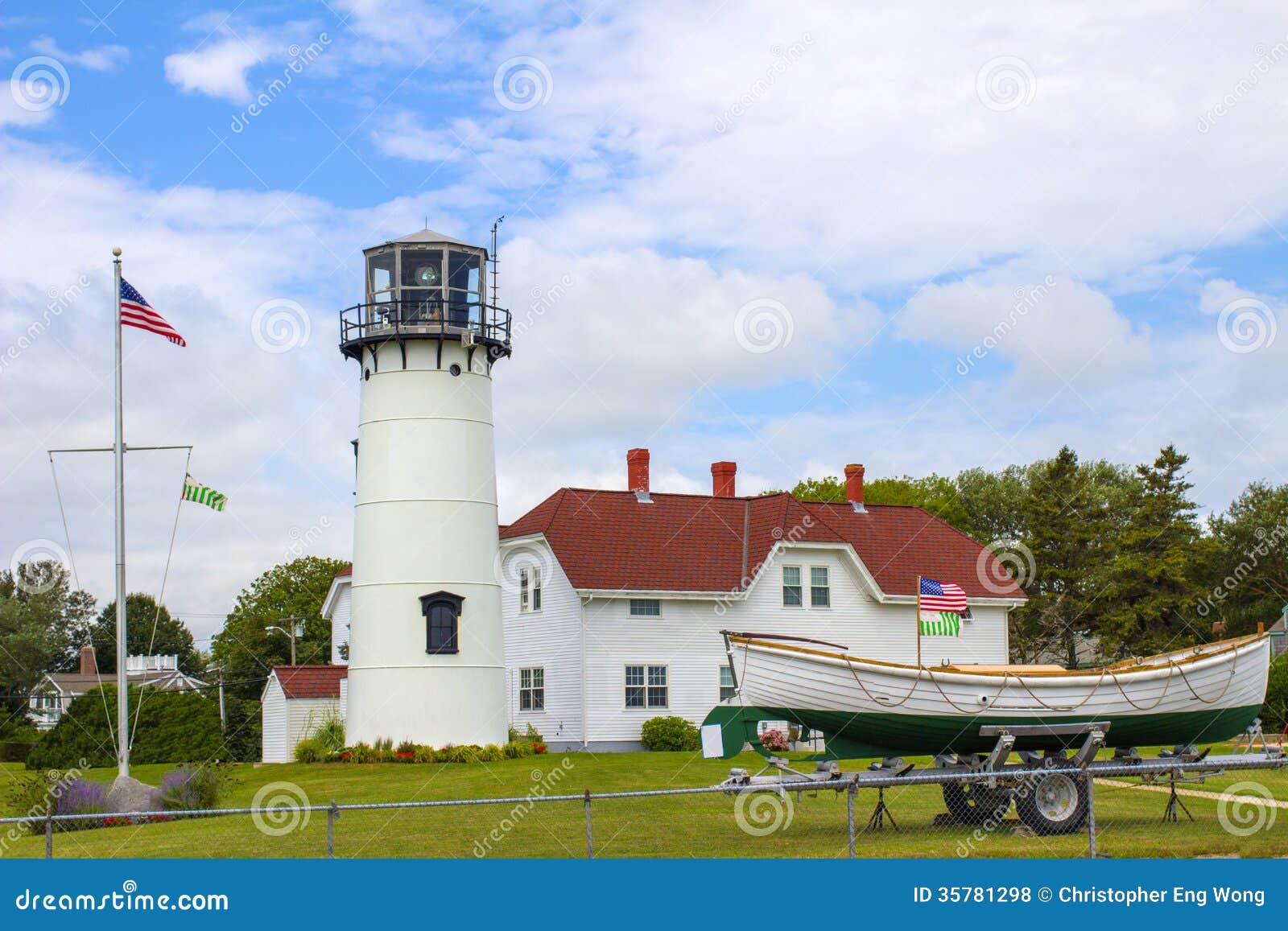 Chatham Lighthouse stock photo. Image of travel, scenic - 35781298