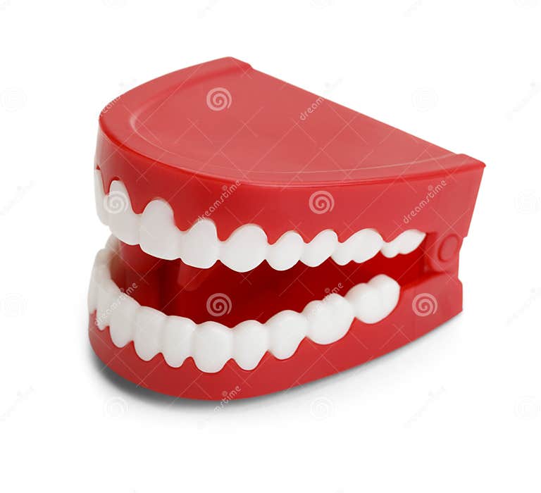 Chatter Teeth stock image. Image of hygiene, artificial - 34640315