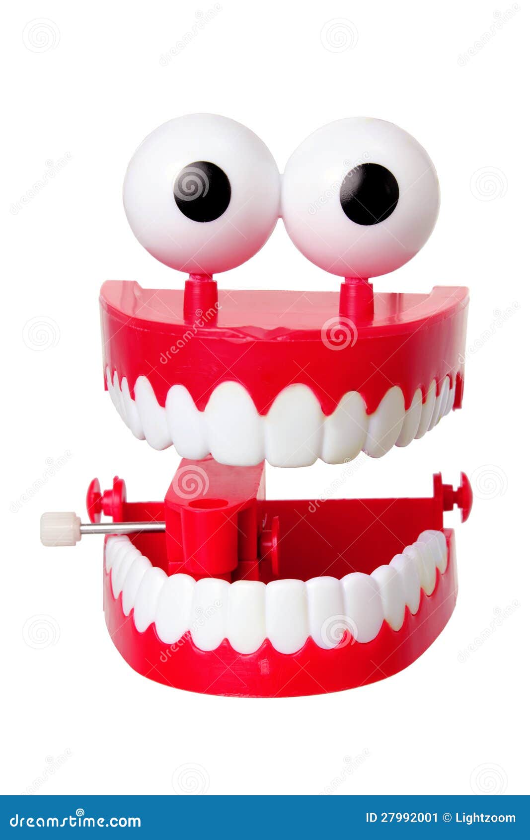 Chattering Teeth Toy stock image. Image of shot, background - 27992001