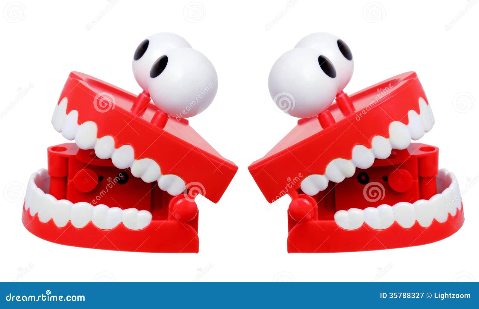 Chattering Teeth Toy stock image. Image of amusing, humorous - 35788327