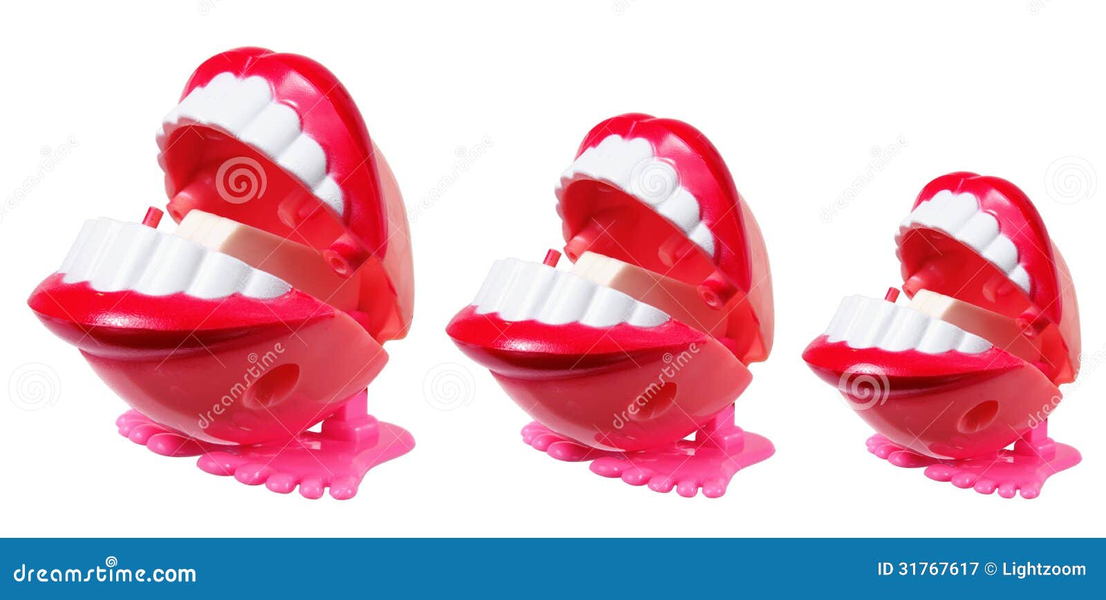 Chattering Teeth Toys stock image. Image of cheerful - 31767617